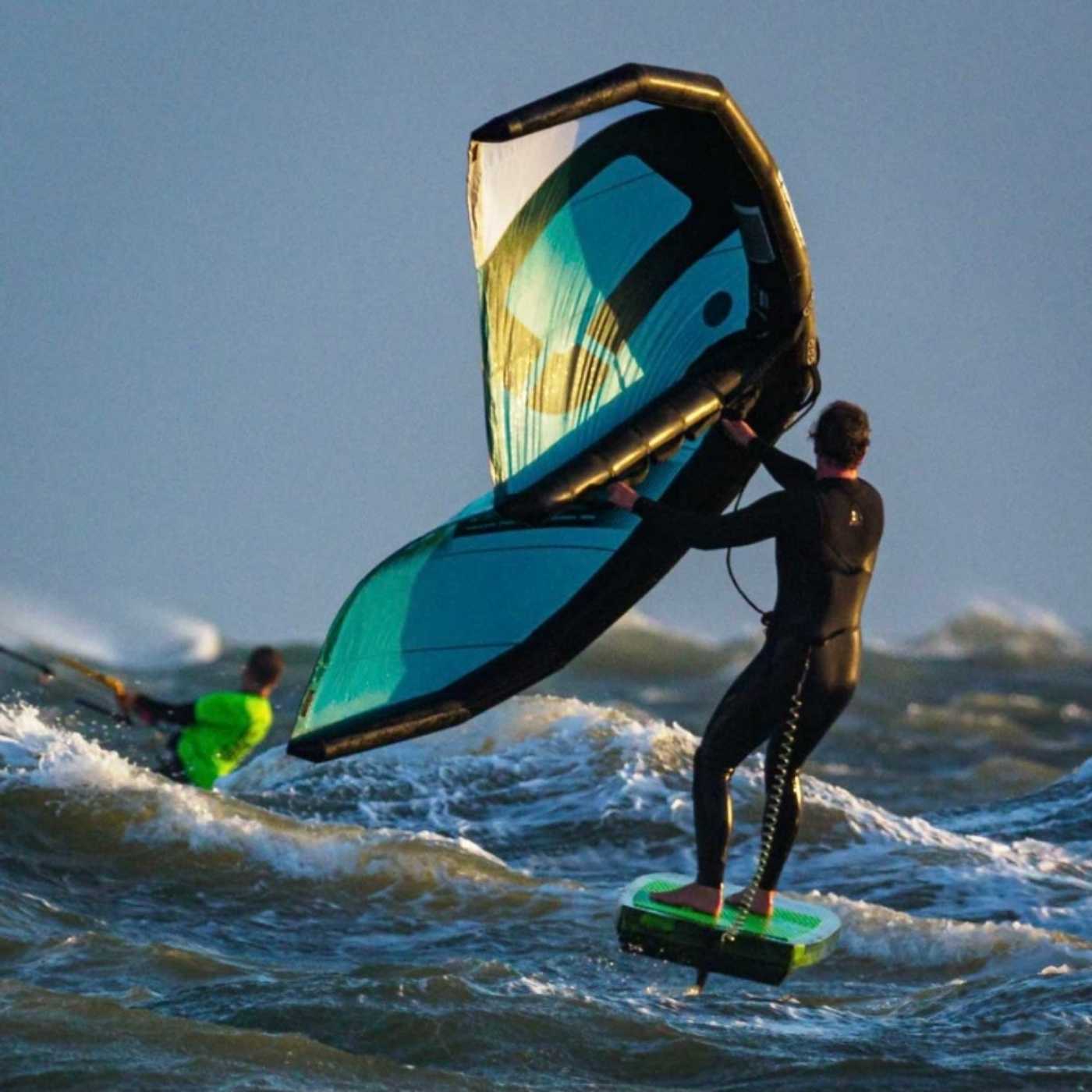 Early prototype wingboards gets first testing - Swift Foiling