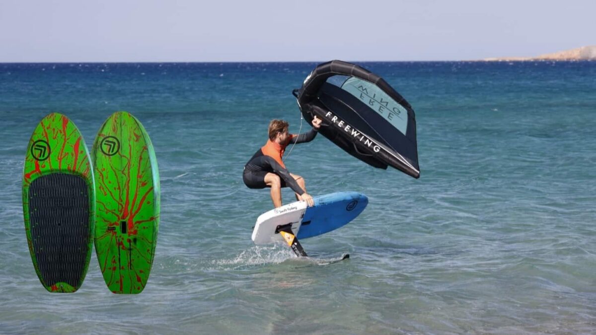 Wing foiling boards custom built for you in the UK Swift Foiling